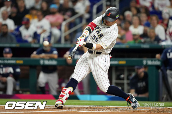 "두려움을 준다"…'187.5km' 압도적 파워에 주목하는 '246홈런' 日 괴물타자, FA 시장 흔드나 - OSEN