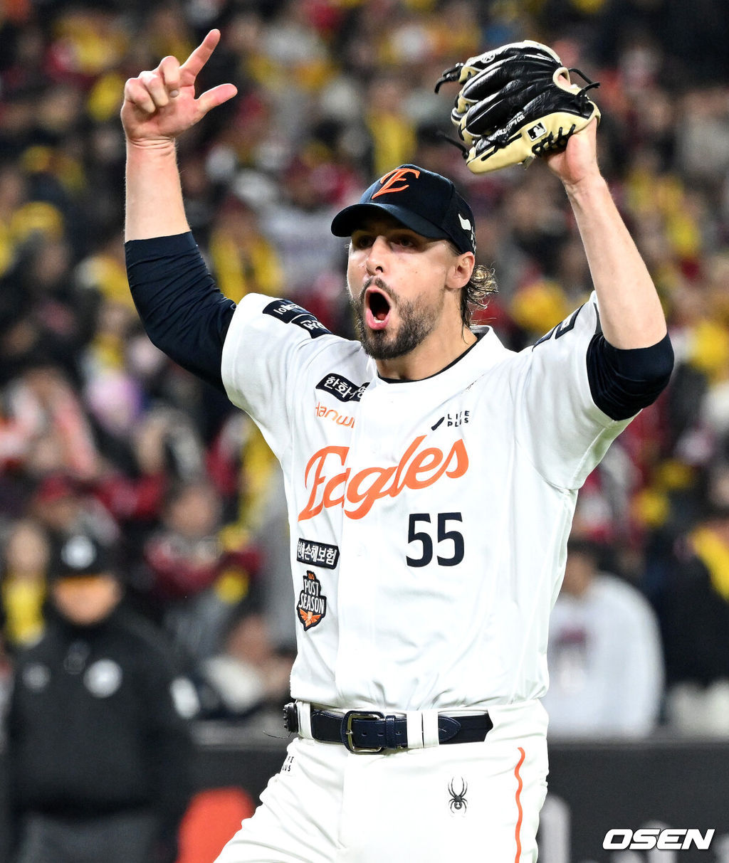 리그 최강 선발진? 폰세·와이스 빠지면 ERA 4.53, 한화가 와이스 재계약이 절실한 이유 - OSEN