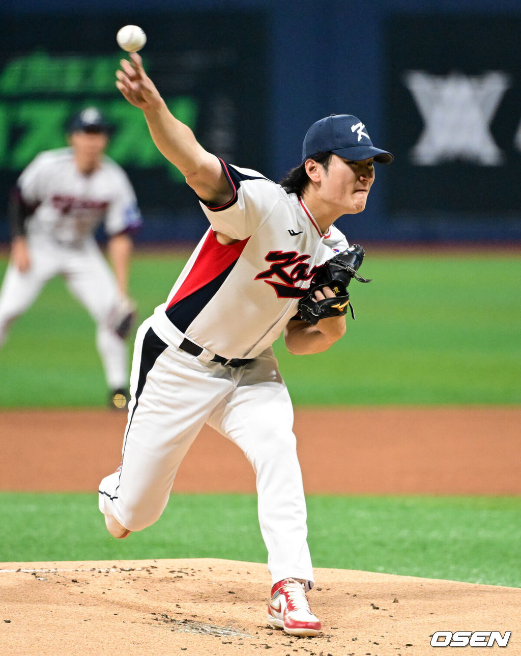 ‘156km 쾅!’ 곽빈, 2이닝 4K 무실점 완벽투…체코 타선 힘으로 압도했다 - OSEN